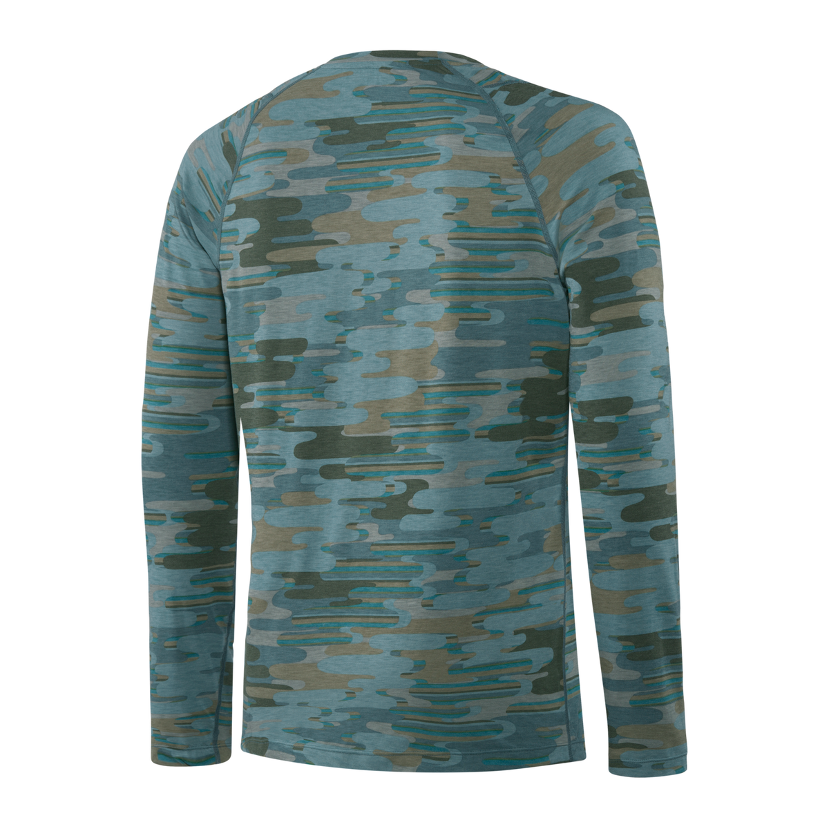 SAXX Viewfinder Long Sleeve Crew - Blue Up In Smoke Camo – Timothy ...